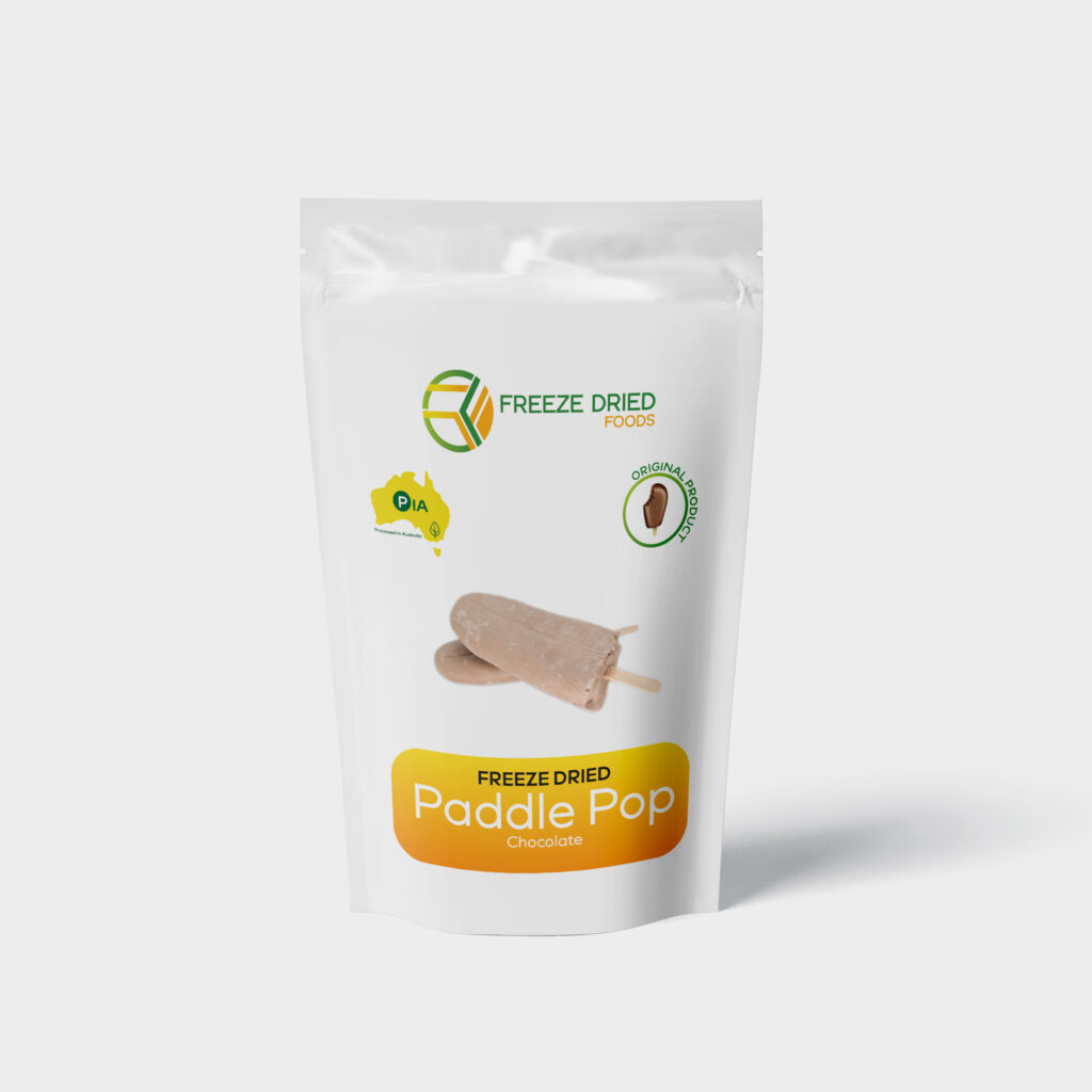 Freeze Dried Chocolate Paddle Pop - Freeze Dried Foods